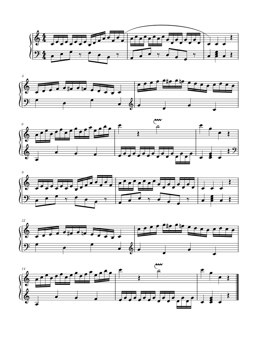 p5 Sheet music for Piano (Solo) | Musescore.com