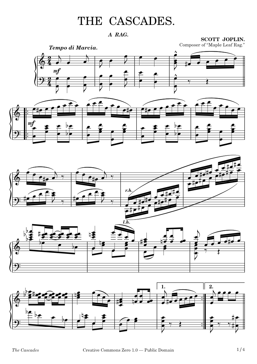 Scott Joplin Sheet Music