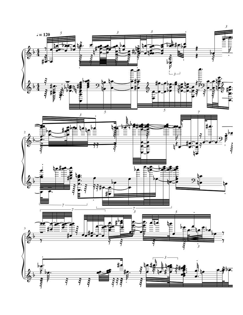 Here Comes Pac-Man Sheet music for Piano (Solo) | Musescore.com