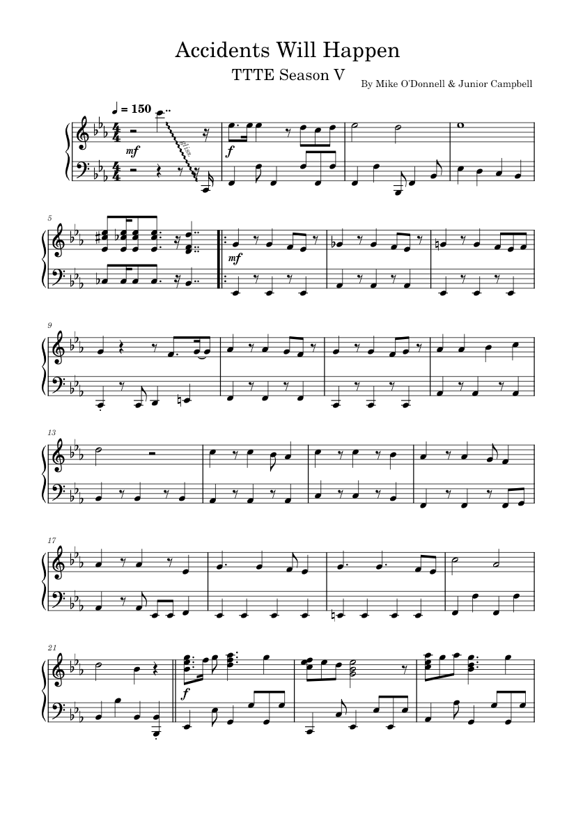 Accidents Will Happen – Mike O'Donnell & Junior Campell Accidents Will ...