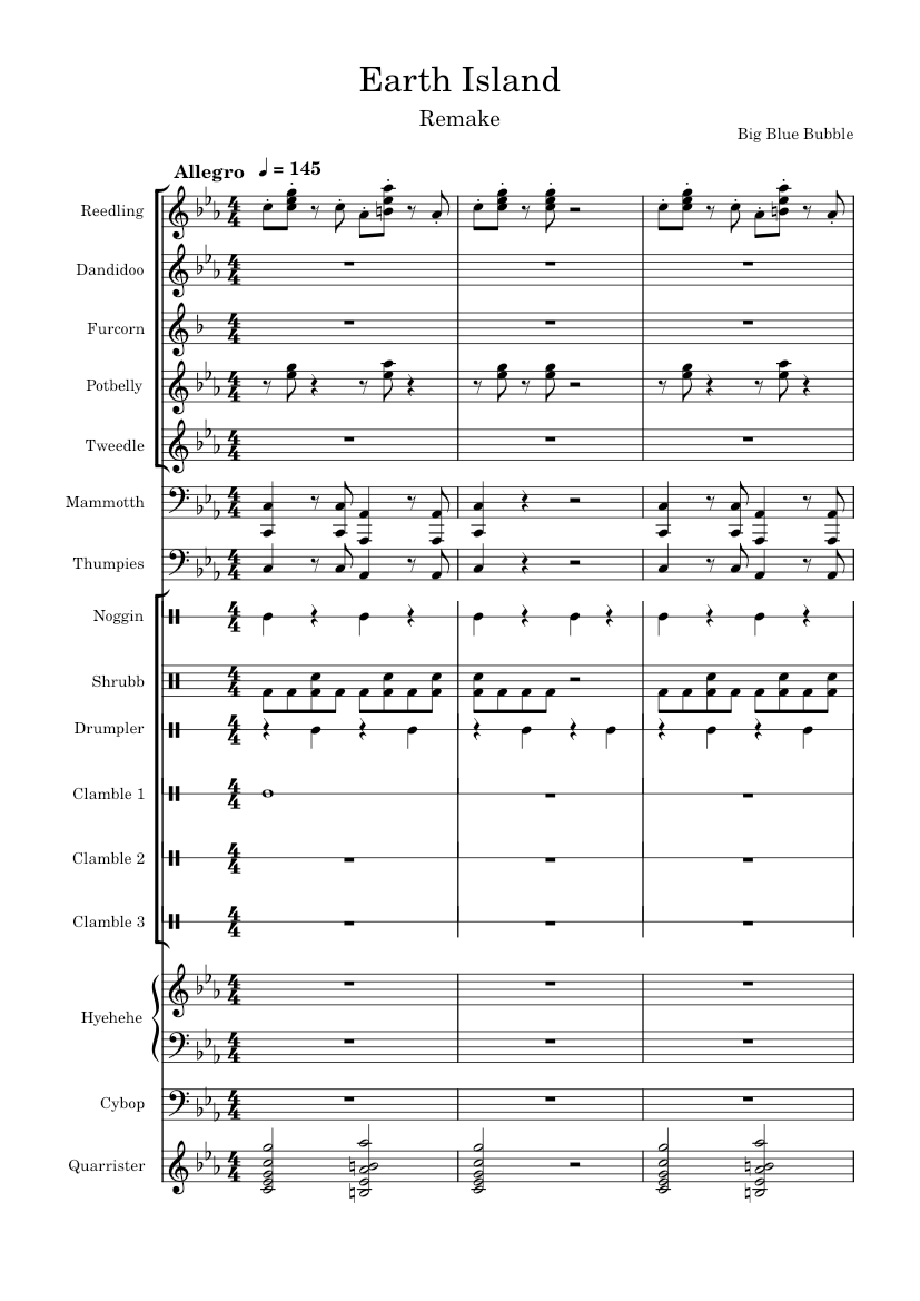 Earth Island – My Singing Monsters Earth Island Sheet music for Organ, Tuba, Flute, Oboe & more ...