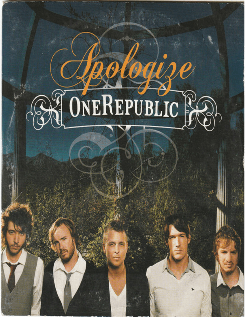 OneRepublic - Apologize Sheet music for Piano, Vocals, Flute, Saxophone ...