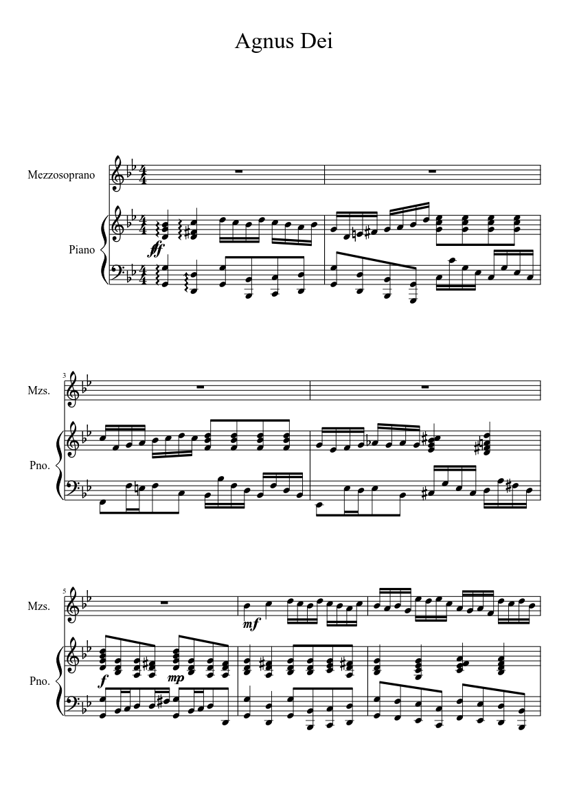 Agnus Dei Guitar Chords
