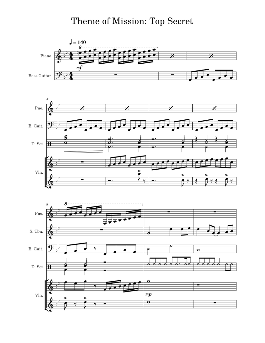 Theme of Mission: Top Secret – Ian Davidson Mission Top Secret (TV Show ...