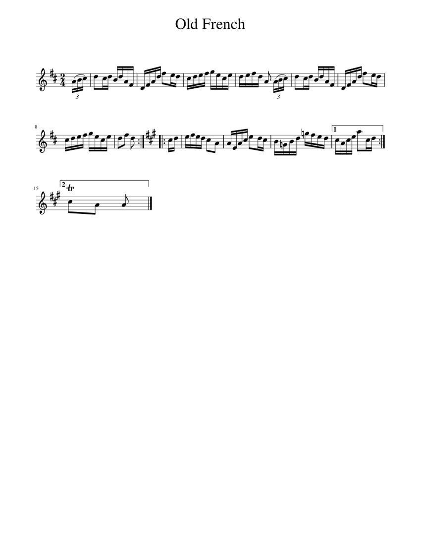 Old French Sheet music for Piano (Solo) Easy | Musescore.com