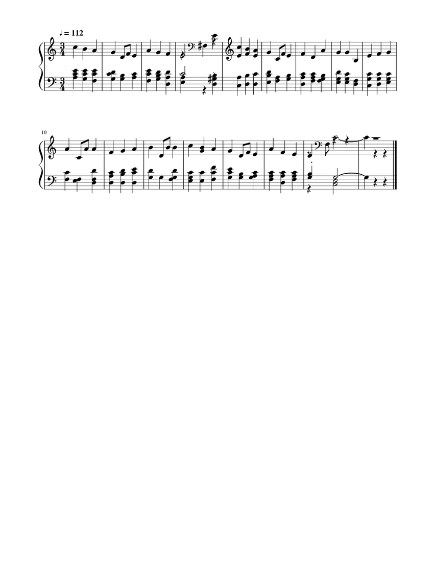Rose-Marie - Wim Mennes Sheet music for Piano (Solo) Easy | Musescore.com