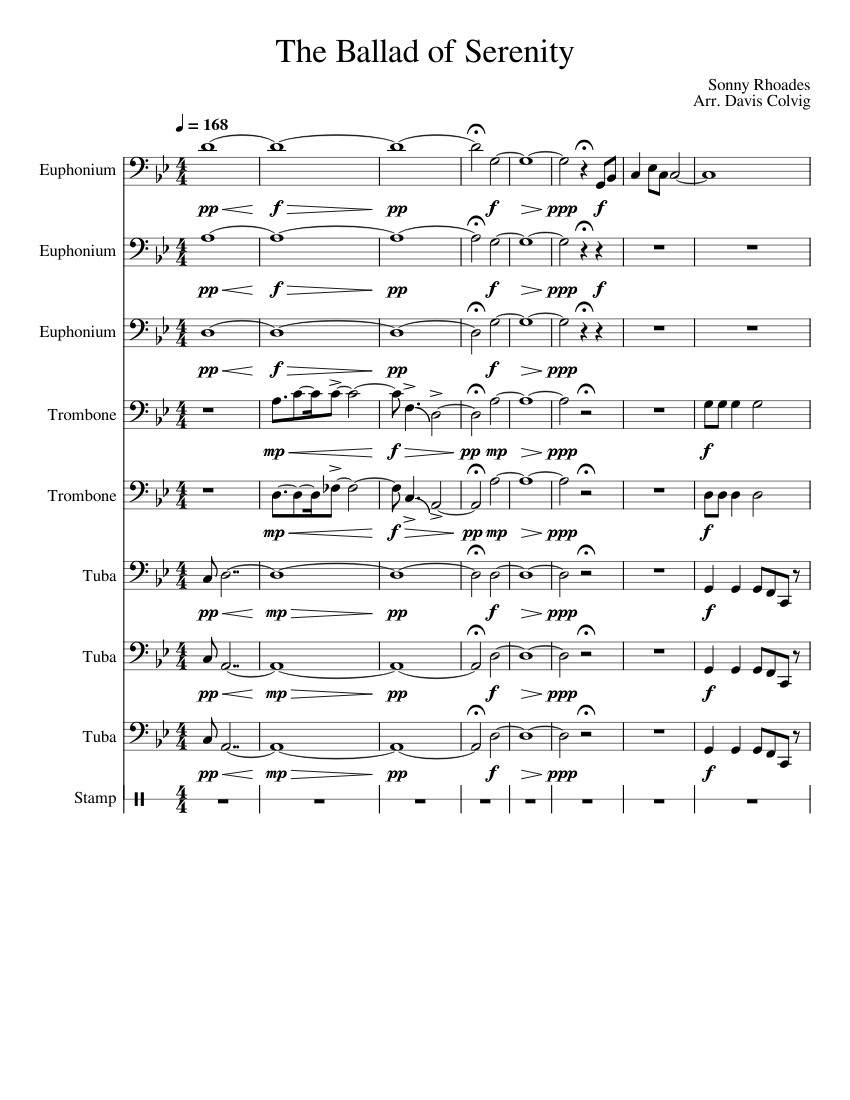 The ballad of serenity – Sonny Rhodes Sonny Rhodes The Ballad of ...