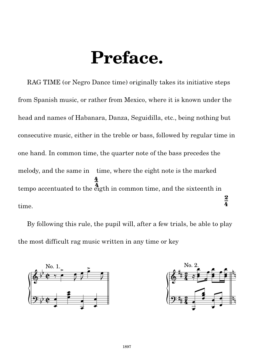 Ben Harney's Ragtime Instructor (1897) Sheet Music for Piano (Solo ...
