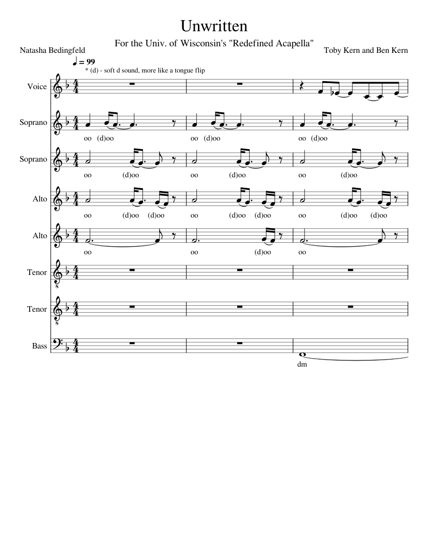 Unwritten - Natasha Bedingfield - piano tutorial