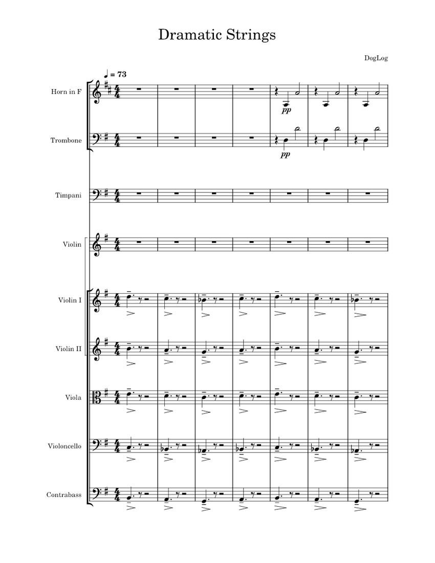 Dramatic Strings - piano tutorial