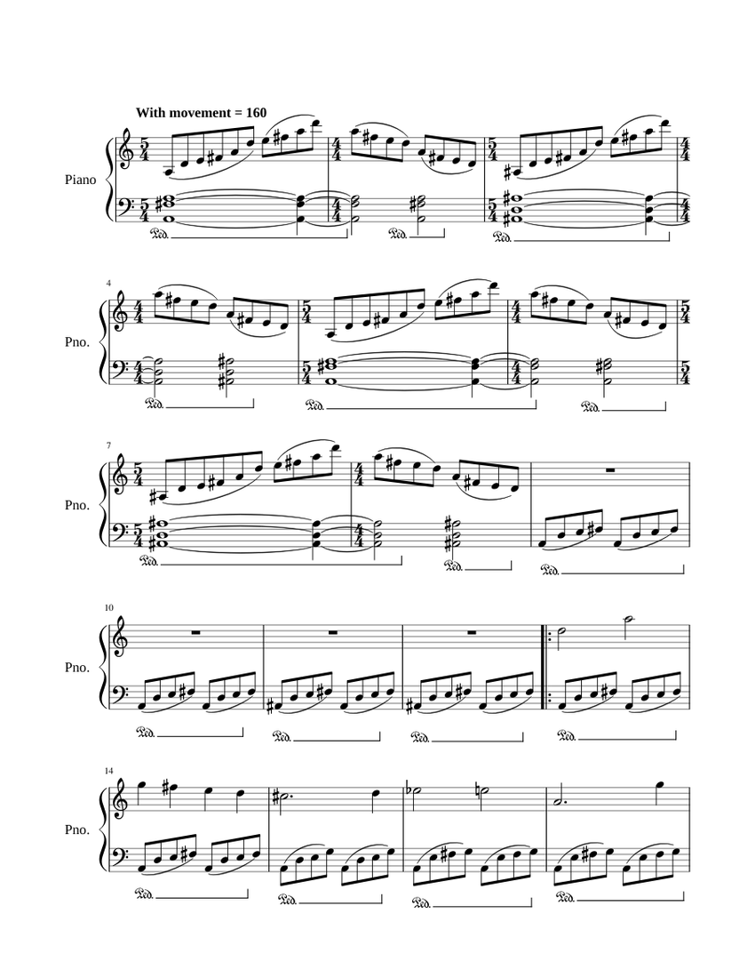 Serenade - piano tutorial