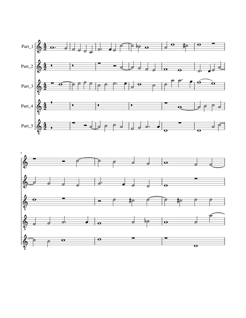 Miserere nostri Domine - Gioseffo Guami Sheet music for Piano (Mixed ...