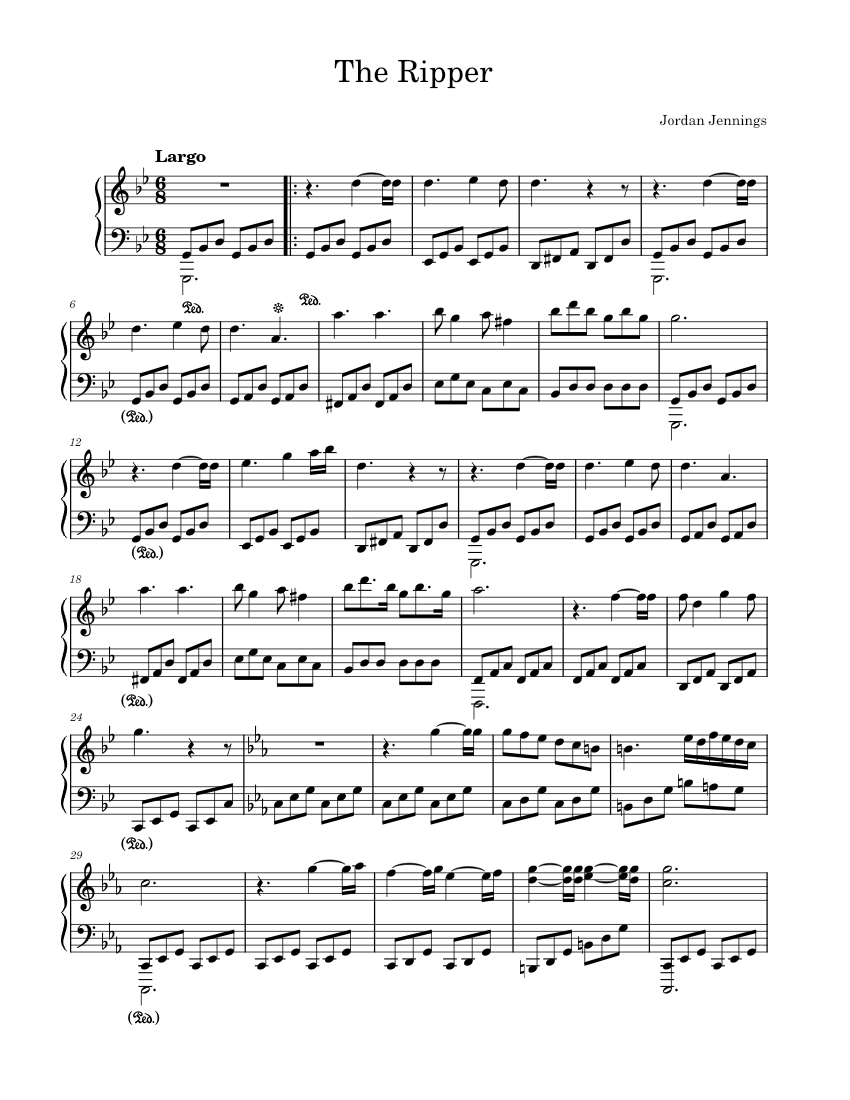 The_Ripper - piano tutorial