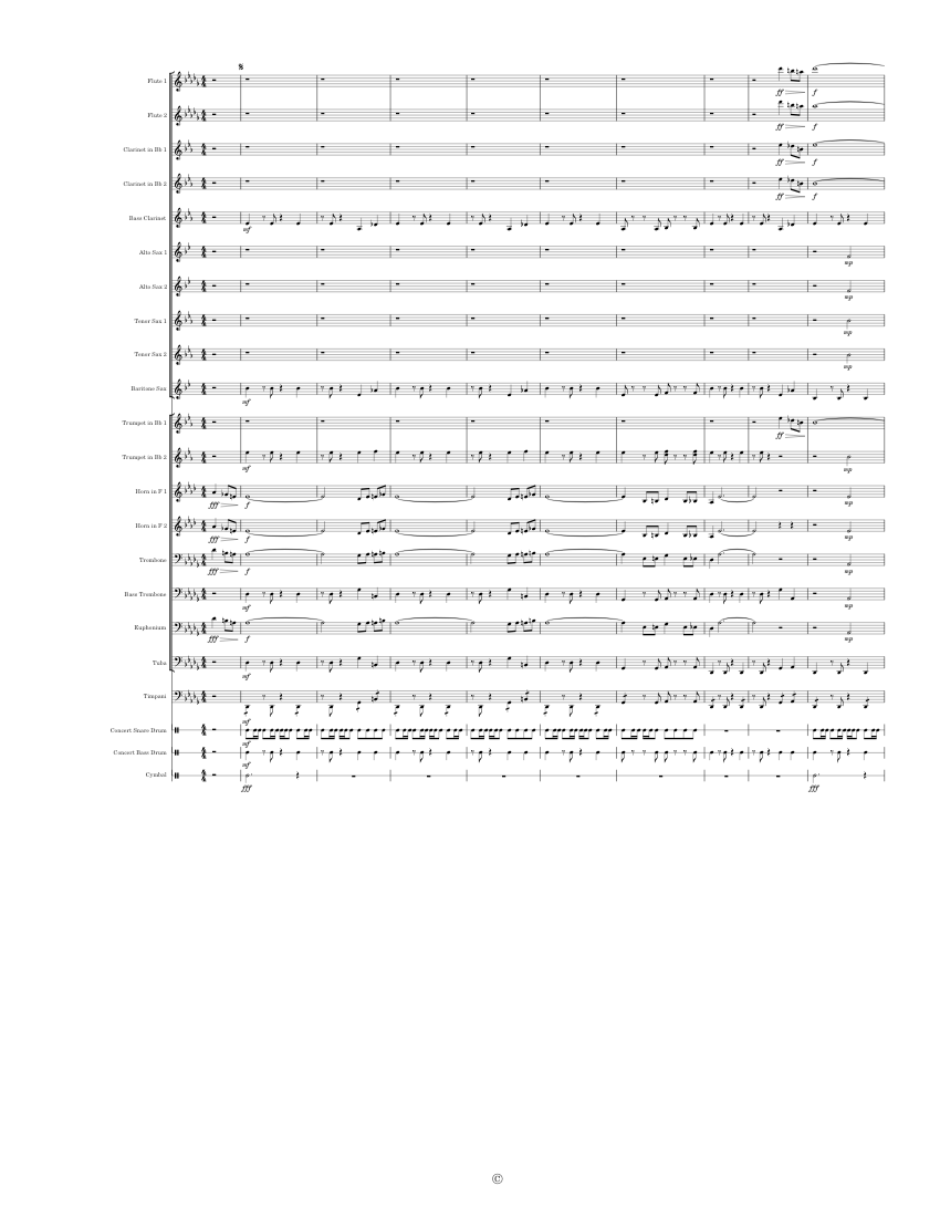 Journey to Final Destination – Arr. by Teddy Washington Sheet music for ...