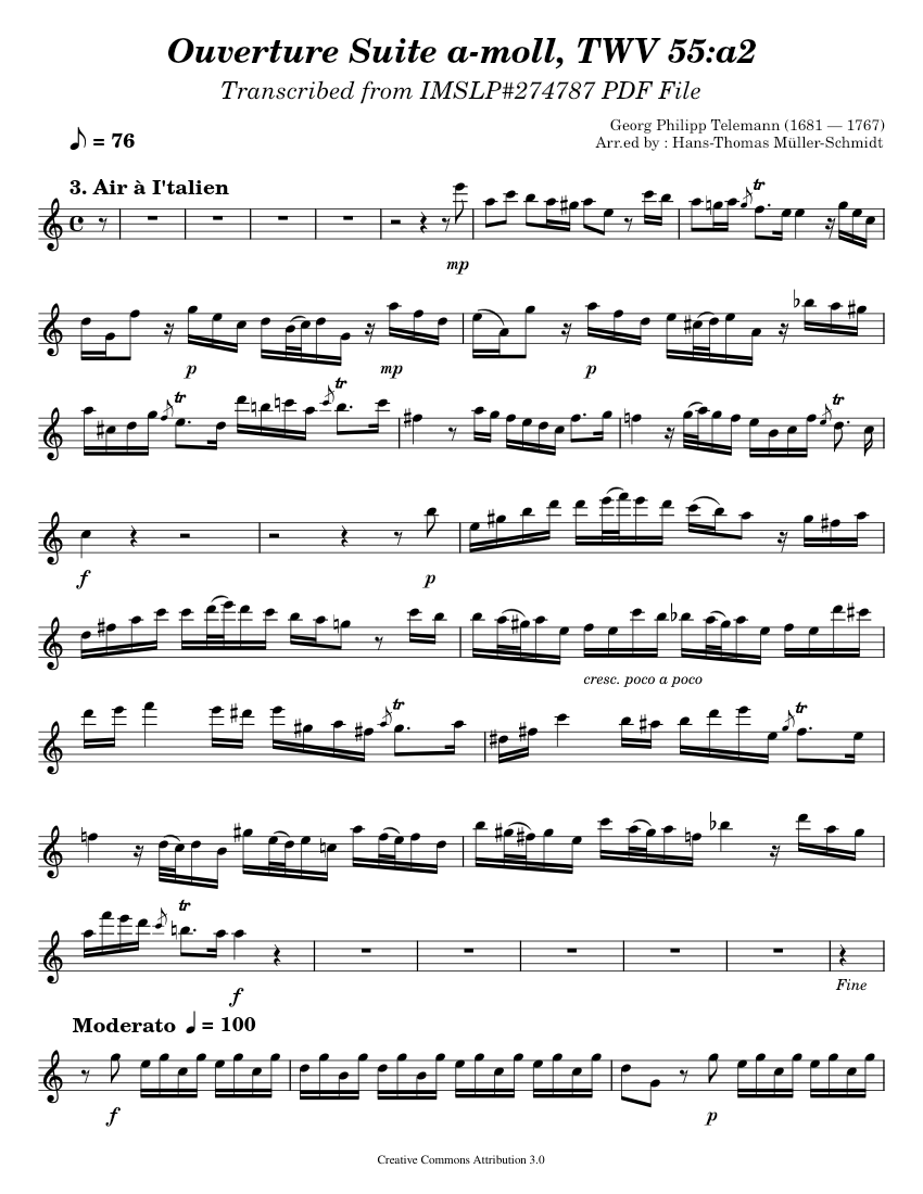 level-6-teleman-ouverture-suite-twv-55a2-3-air-l-italien-largo