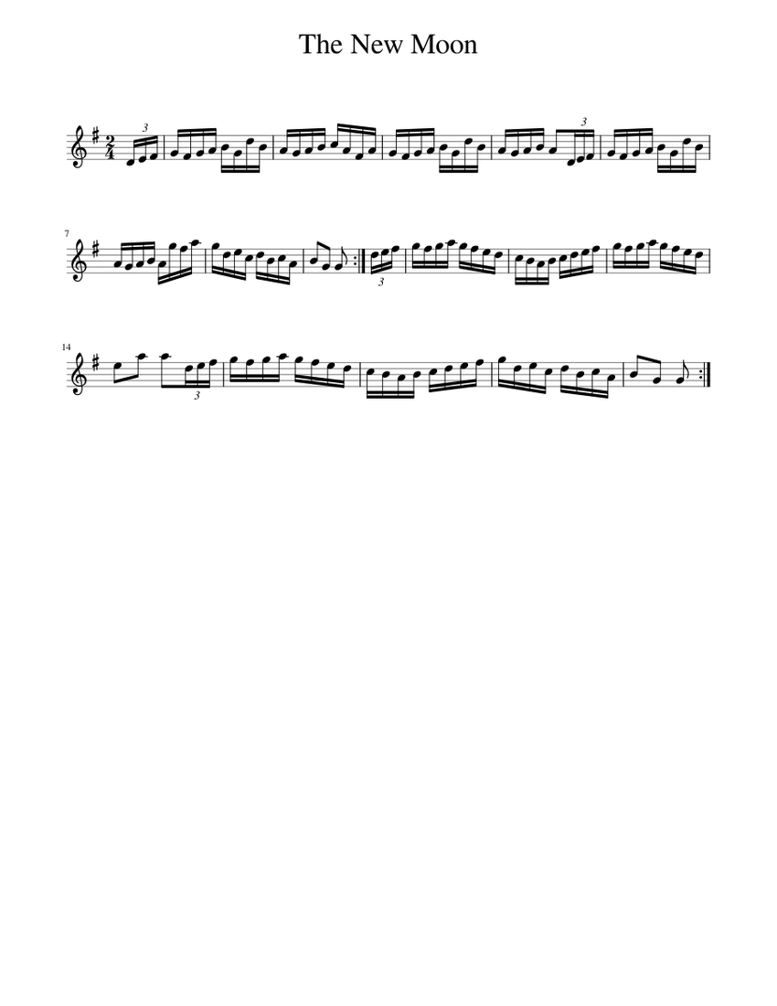 The New Moon Sheet music for Piano (Solo) | Musescore.com