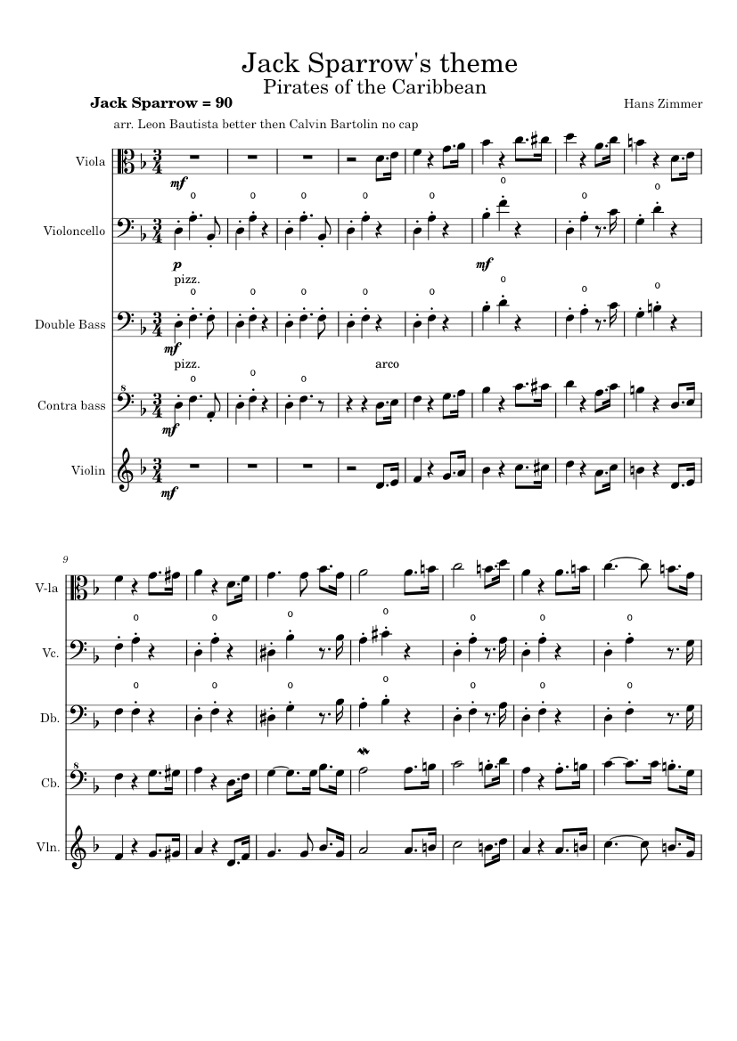 Pirates of the Caribbean – Hans Zimmer Pirates of the Caribbean Jack ...