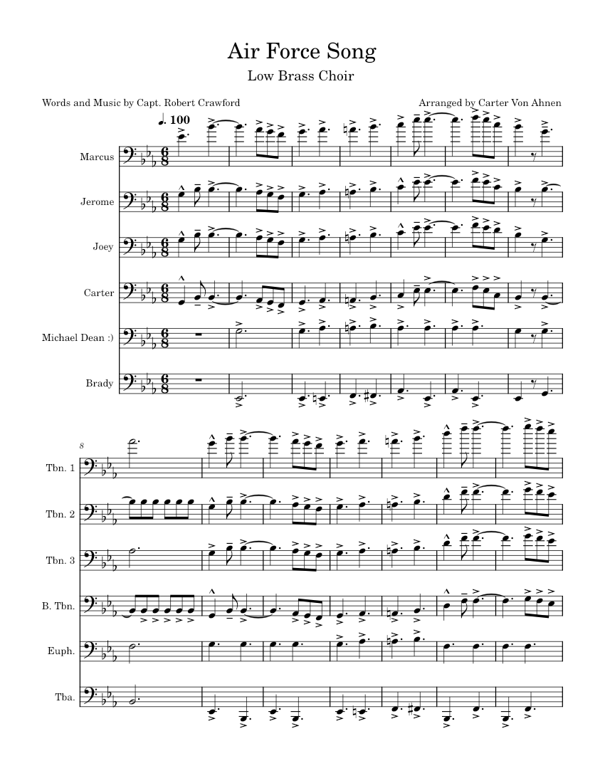 Wild blue yonder – Diamond Rio The Air Force Song Sheet music for ...