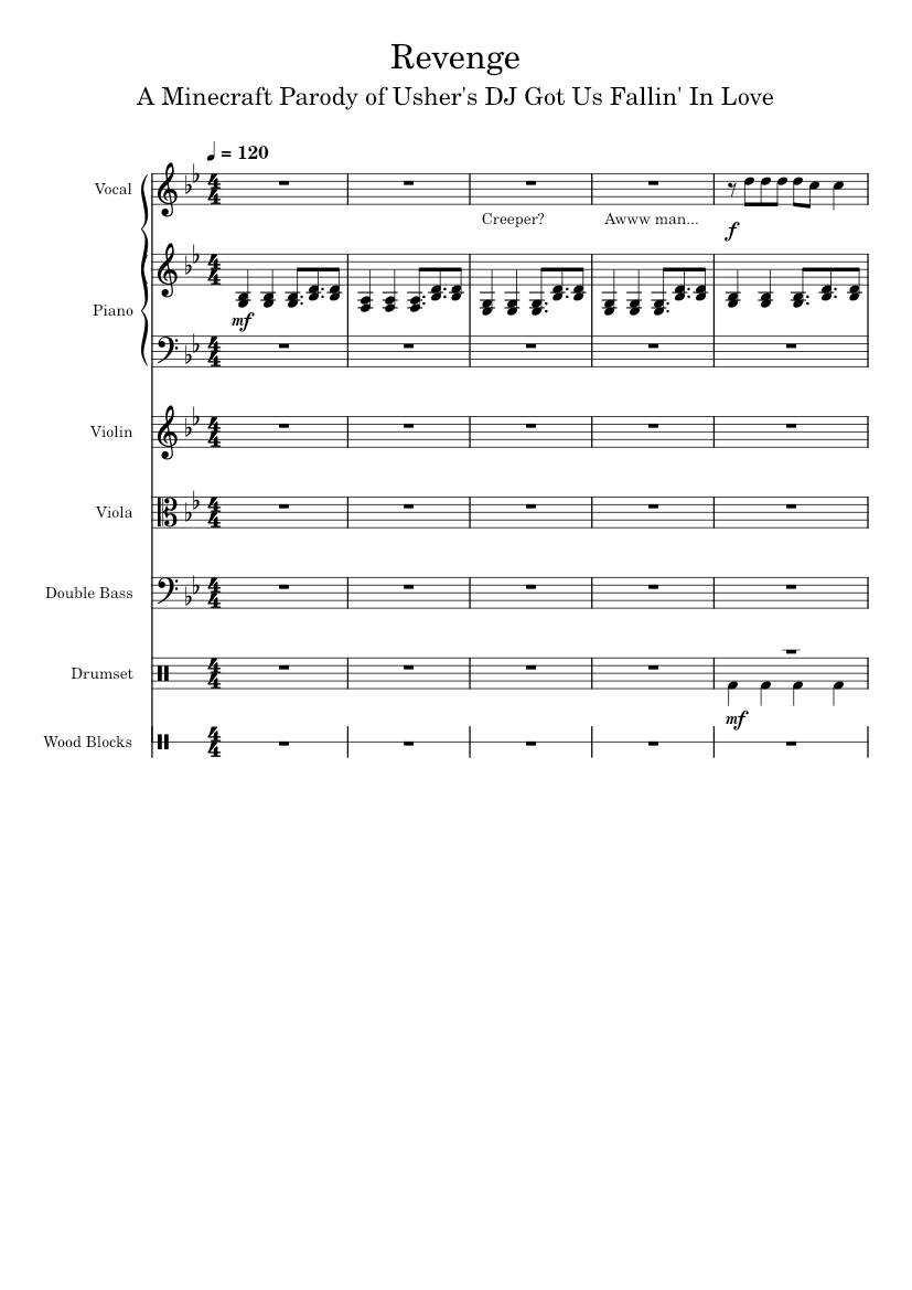 "Revenge" by CaptainSparklez & TryHardNinja Sheet Music for Piano ...