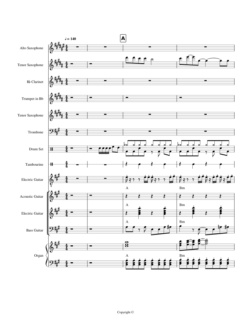 Scooby-doo theme song - scooby-doo where are you – Misc Cartoons Sheet ...