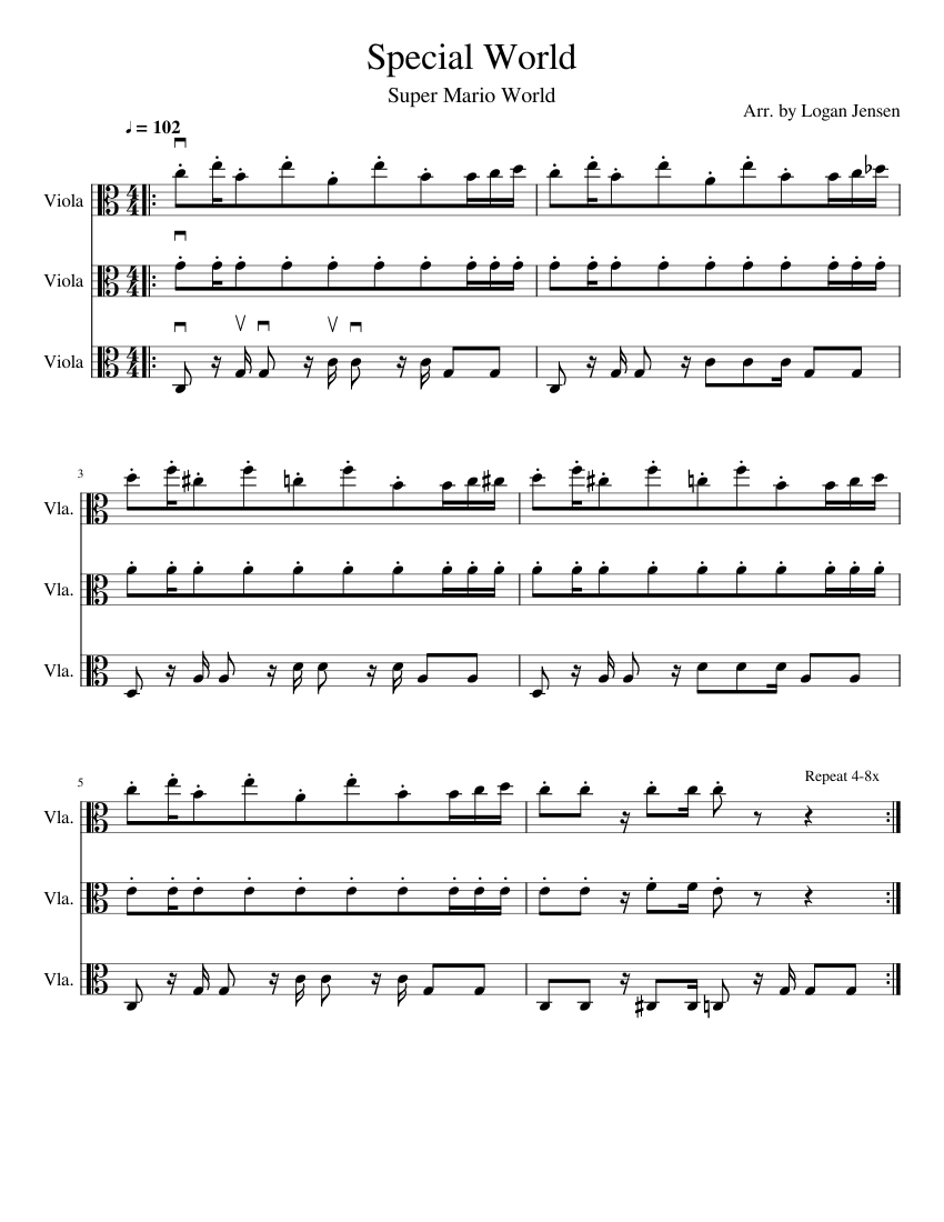 Special World - Super Mario World - piano tutorial