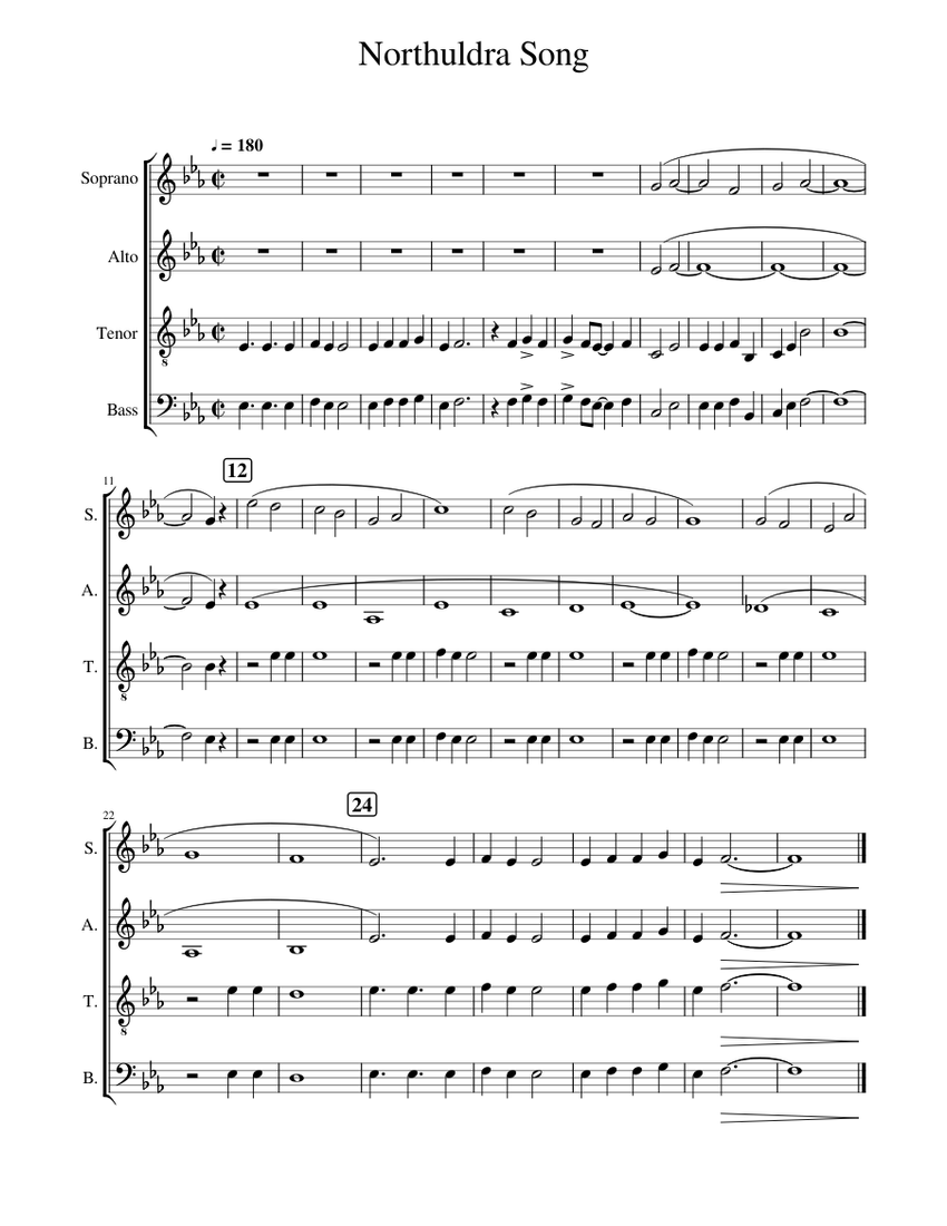 Northuldra Song - piano tutorial