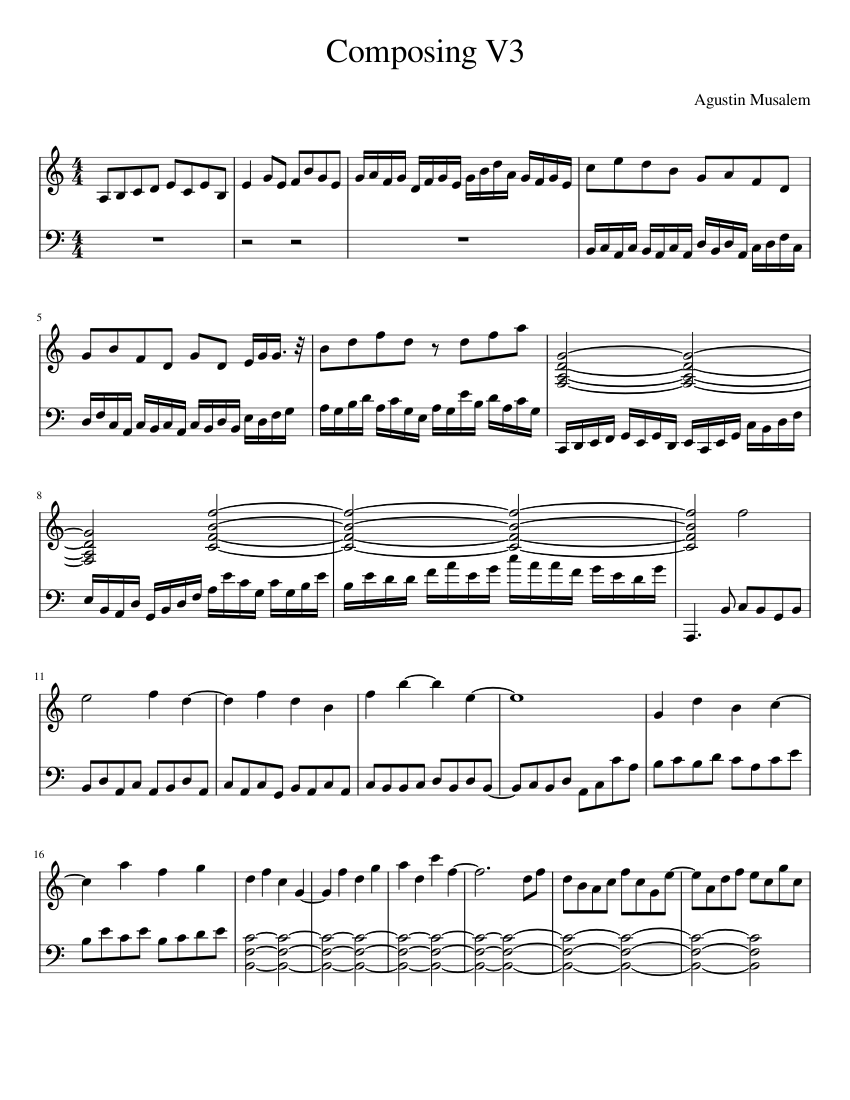 philosophy Sheet music for Piano (Solo) | Musescore.com