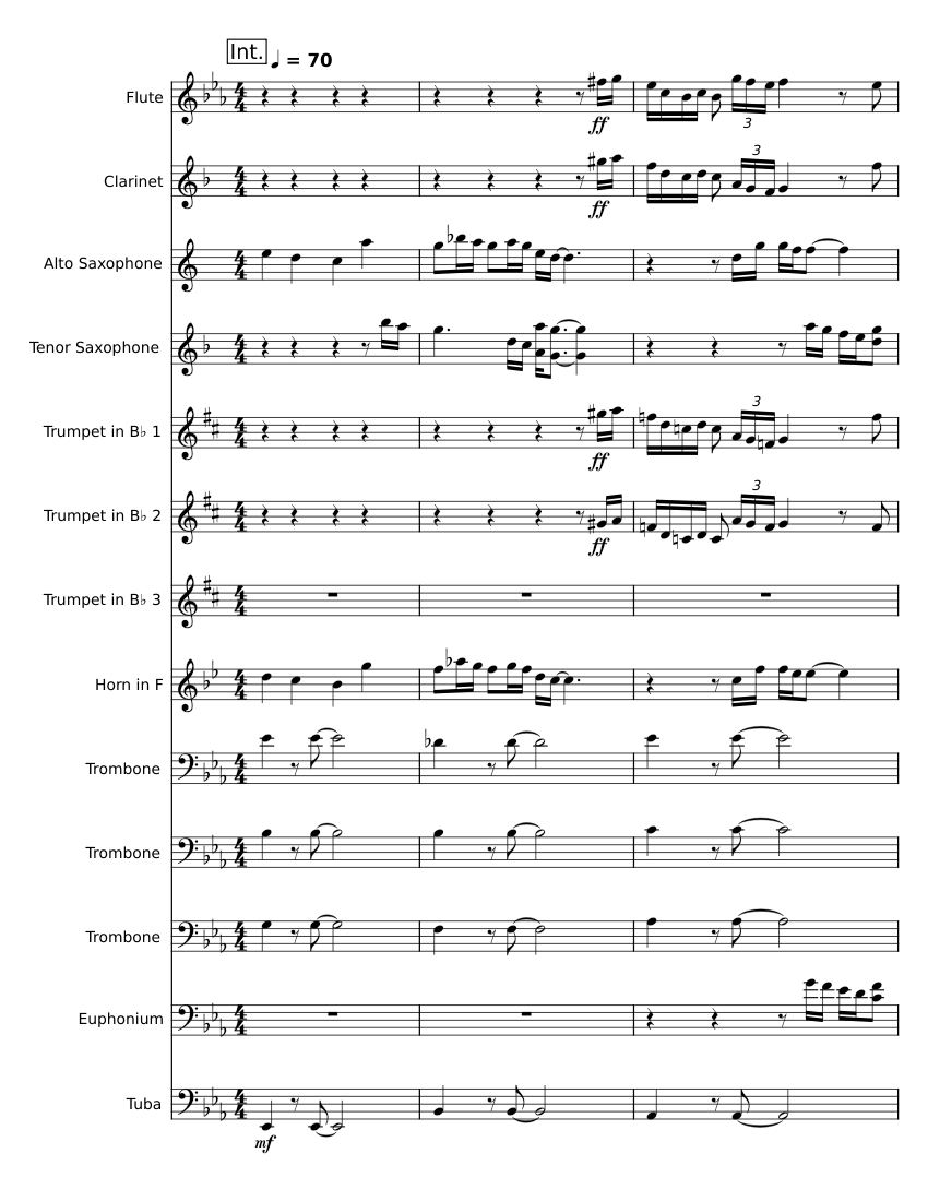 Best Part- Daniel Ceaser (Feat H.E.R.) Sheet music for Trombone, Tuba ...
