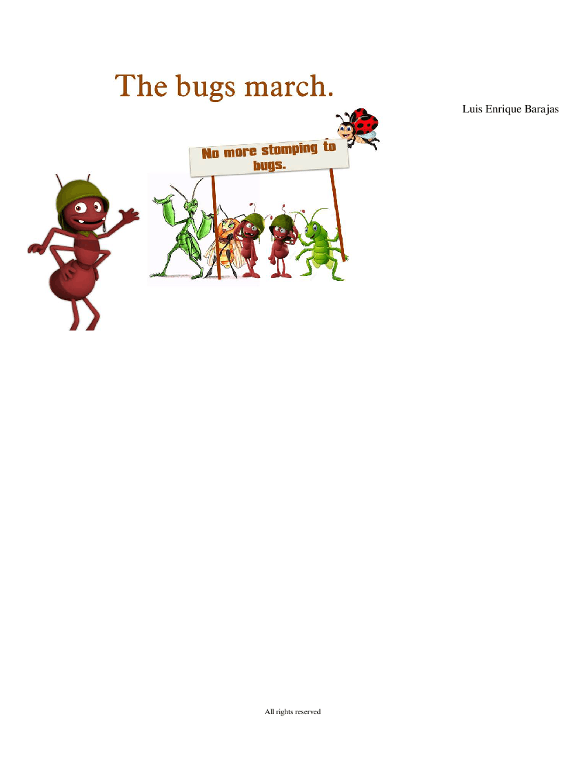 The Bugs March - piano tutorial