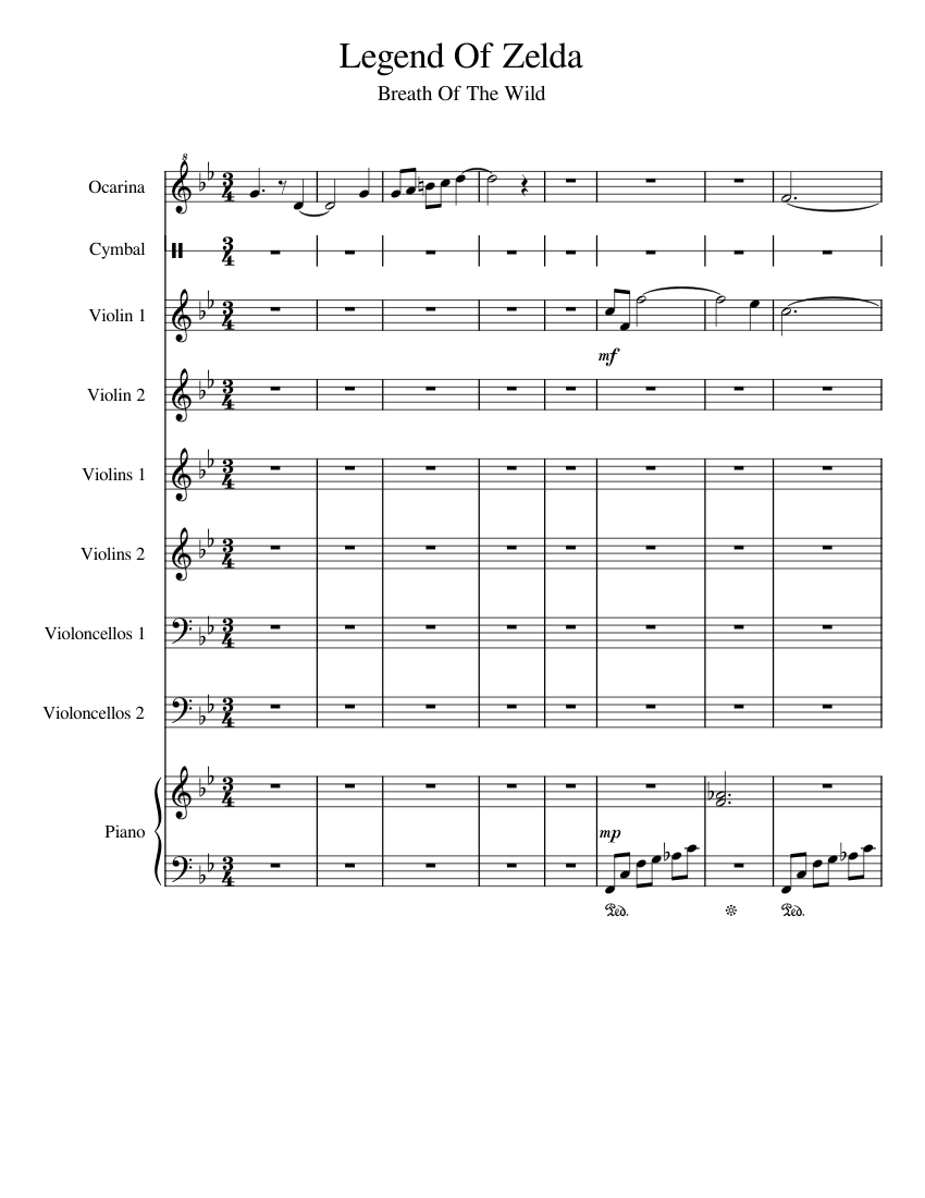 Legend Of Zelda - piano tutorial