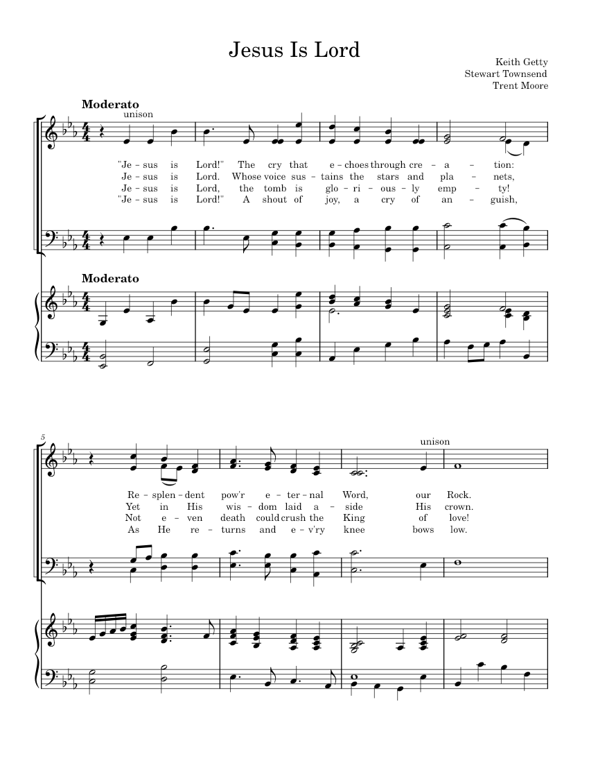 Jesus Is Lord – Keith and Kristyn Getty, Stuart Townsend Jesus Is Lord ...