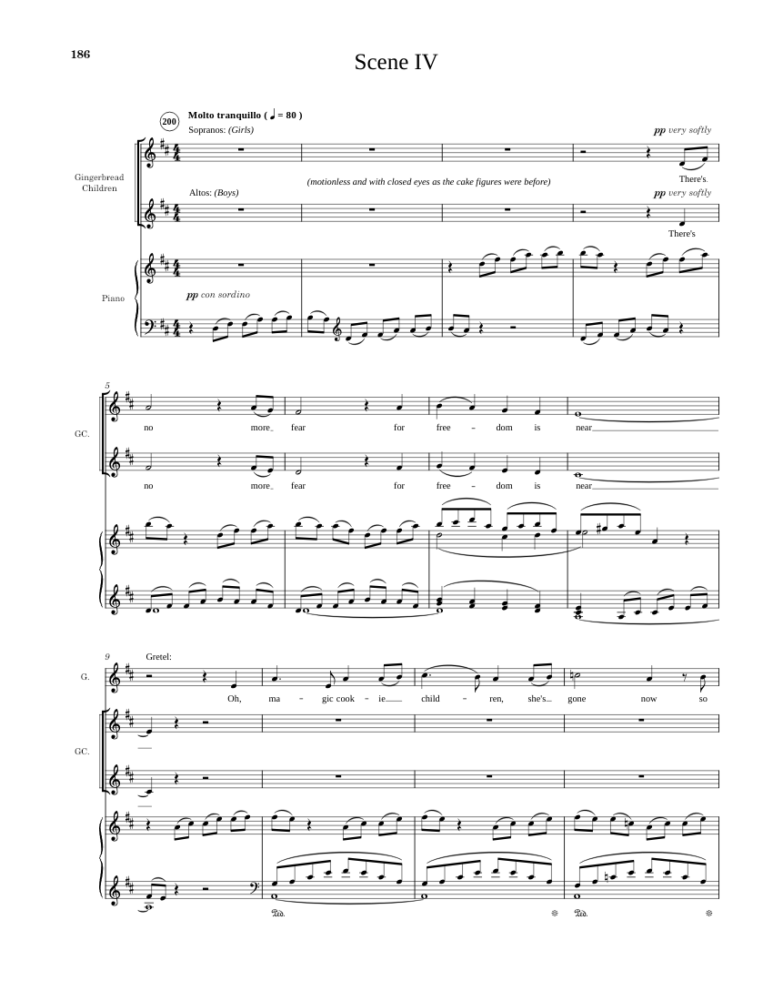 Hänsel und Gretel: Act III, Scene 4 and Final Scene (English Libretto ...