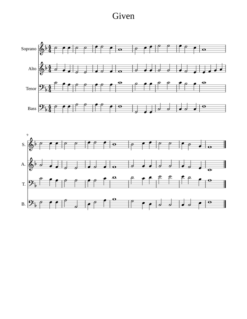 Given - piano tutorial