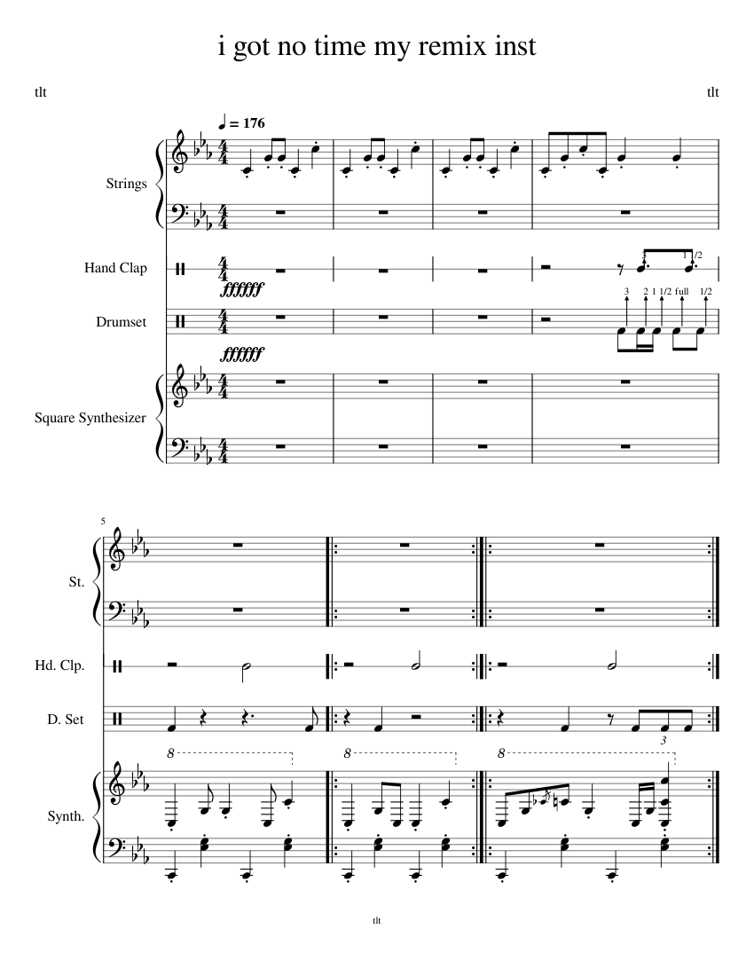 I got no time – The Living Tombstone - piano tutorial