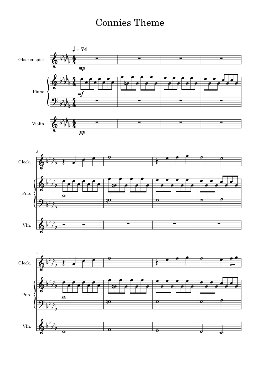 Connie's Theme – aivi & surasshu Connies Theme Sheet Music for Piano ...