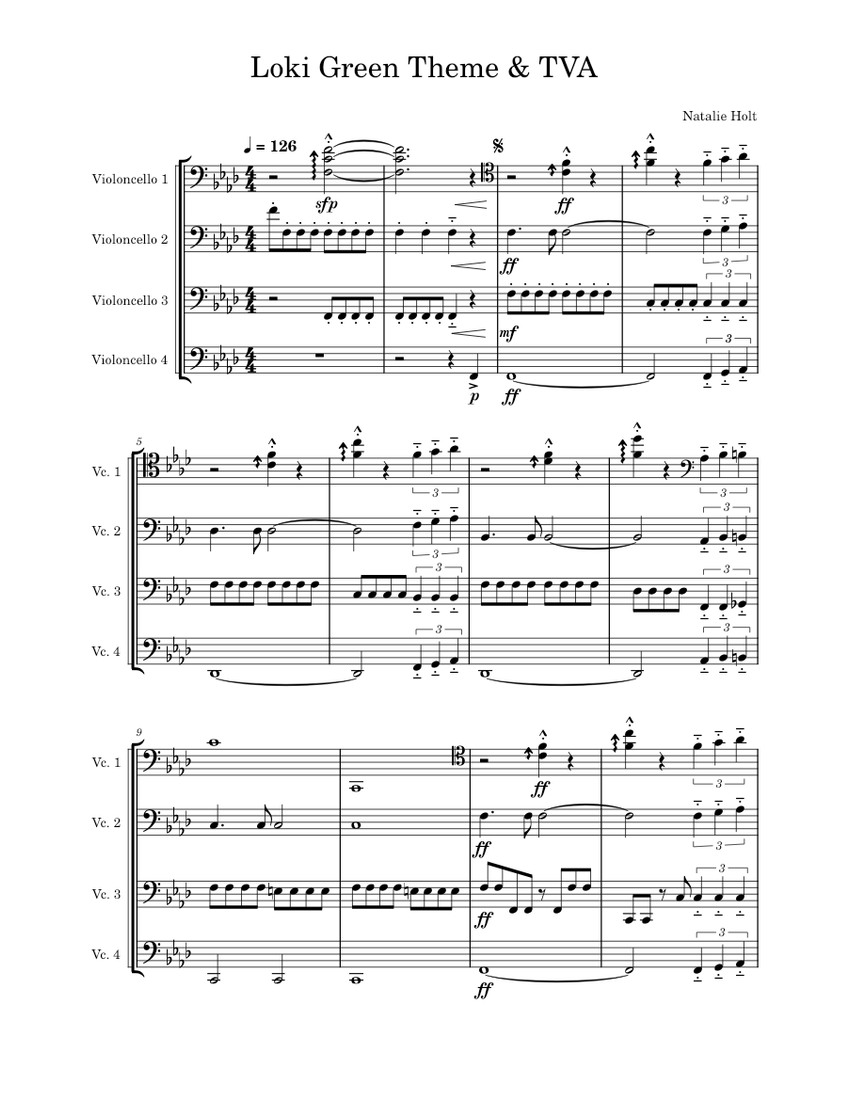 Loki Green Theme & TVA – Natalie Holt - piano tutorial