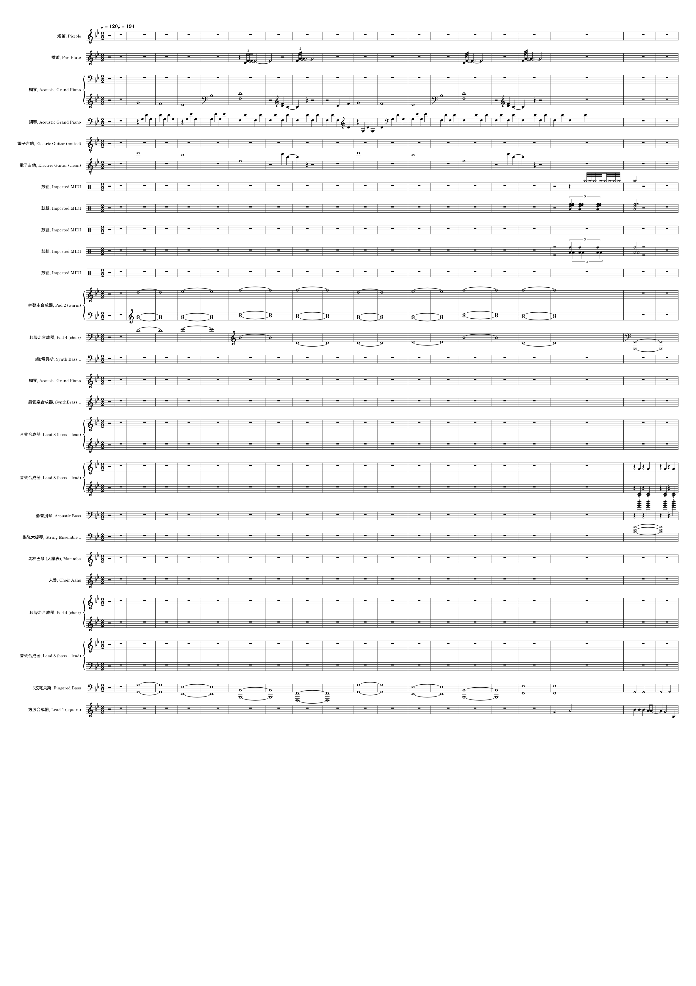 Alone – Alan Walker Sheet music for Piano, Vocals, Flute piccolo ...