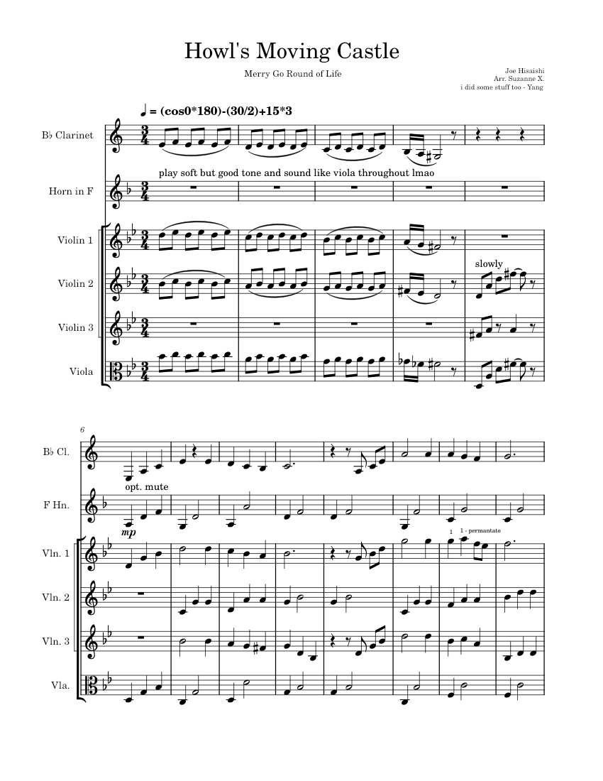 Howl's Moving Castle – Joe Hisaishi Howls moving castle Joe Hisaishi ...