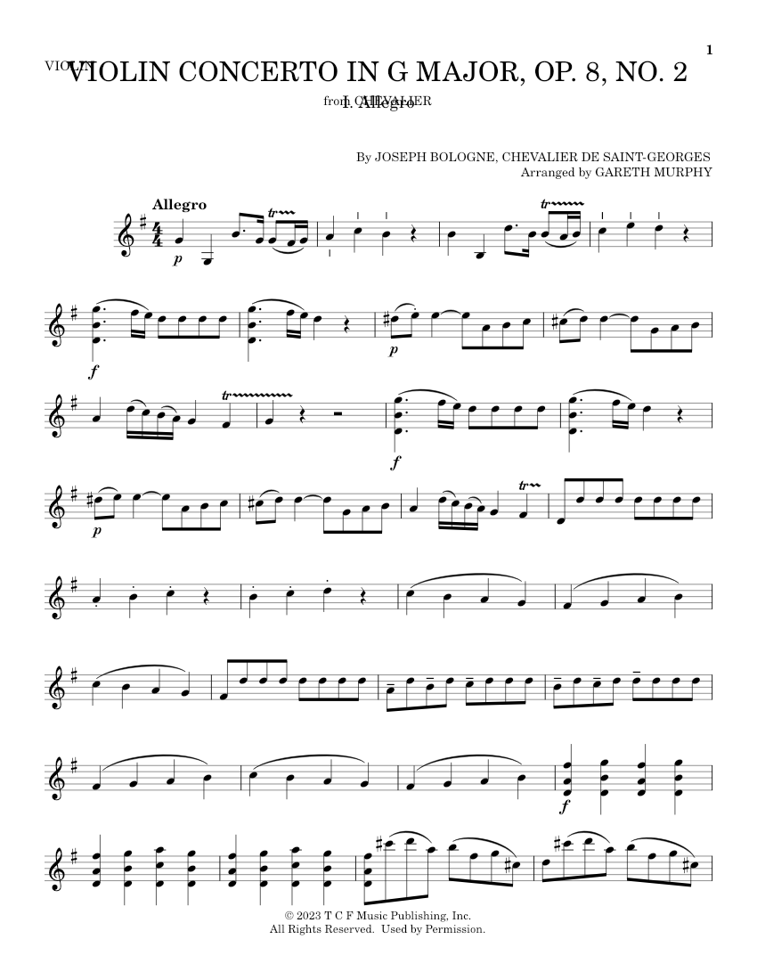 Play Official version of Violin Concerto in G Major, Op. 8 No. 2, RV ...