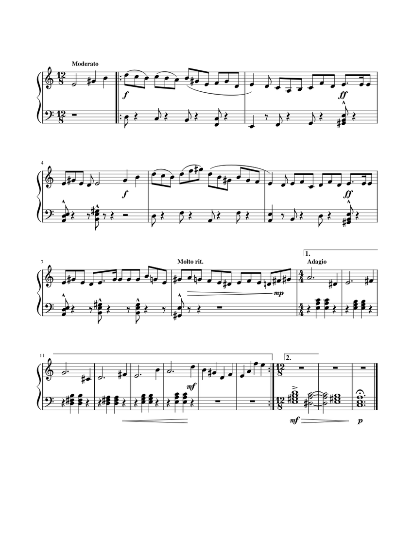 NoNameYet Sheet music for Piano (Solo) Easy | Musescore.com