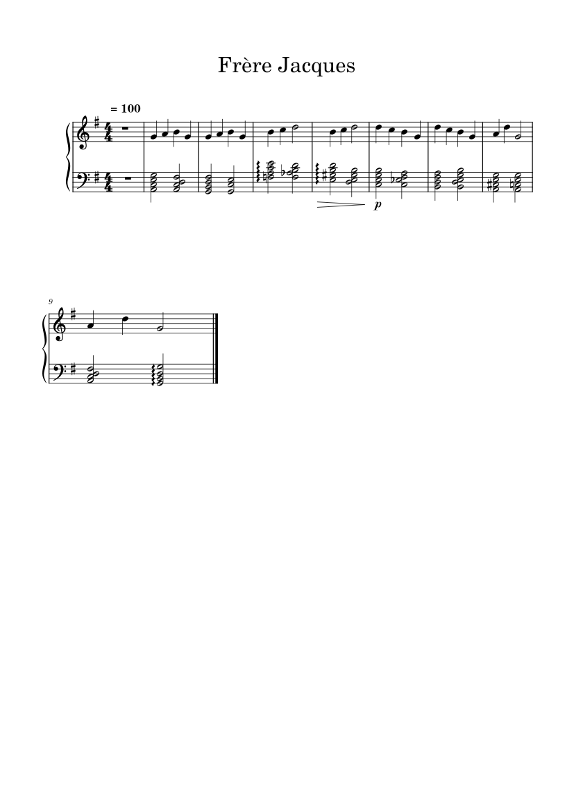 Frere jacques – Misc Traditional Frere Jaques arreglo Sheet music for ...