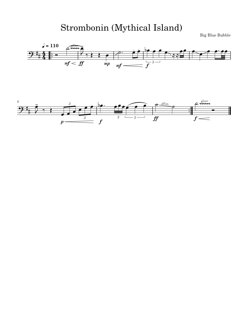 Mythical Island – My Singing Monsters My Singing Monsters – Mythical Island – Strombonin Sheet ...