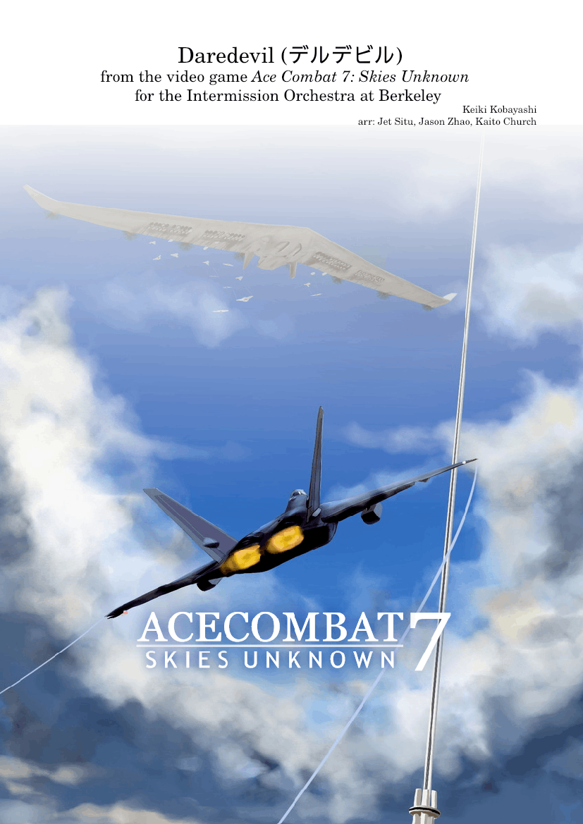 Daredevil - Ace Combat 7 OST – Keiki Kobayashi Sheet Music for Trombone ...