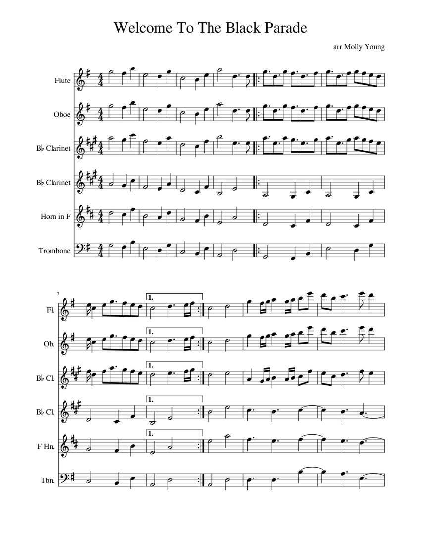 Welcome To The Black Parade - piano tutorial