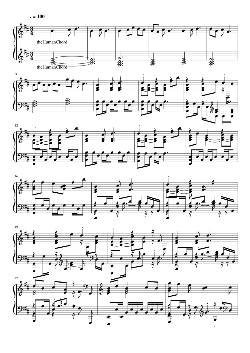 Divinity Original Sin 2 Main Theme Sheet Music for Piano (Solo ...