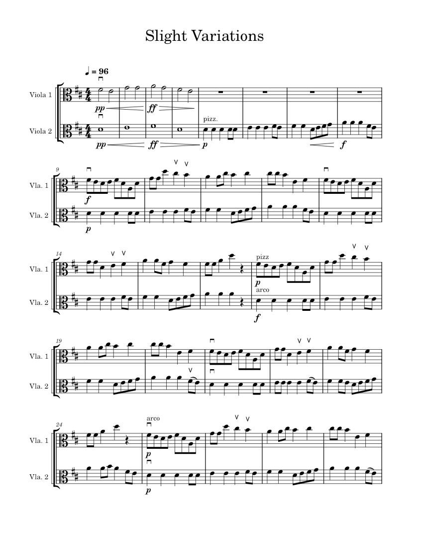 Slight Variations - piano tutorial