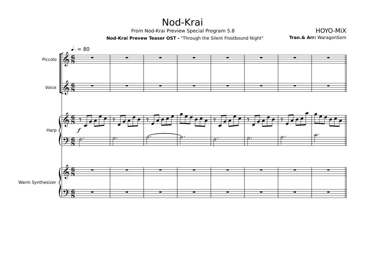 『Nod-Krai Teaser: Through the Silent Frostbound Night』From Genshin ...