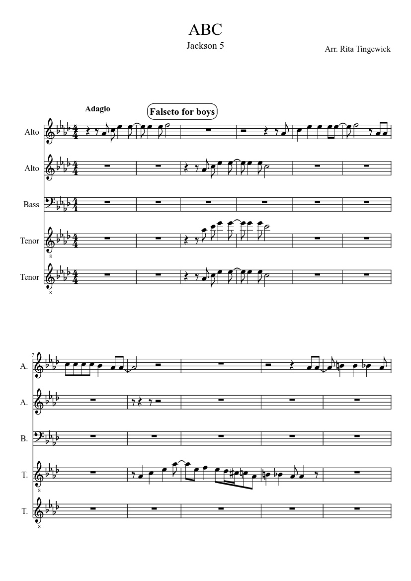 ABC Sheet Music for Bass guitar (Solo) | MuseScore.com