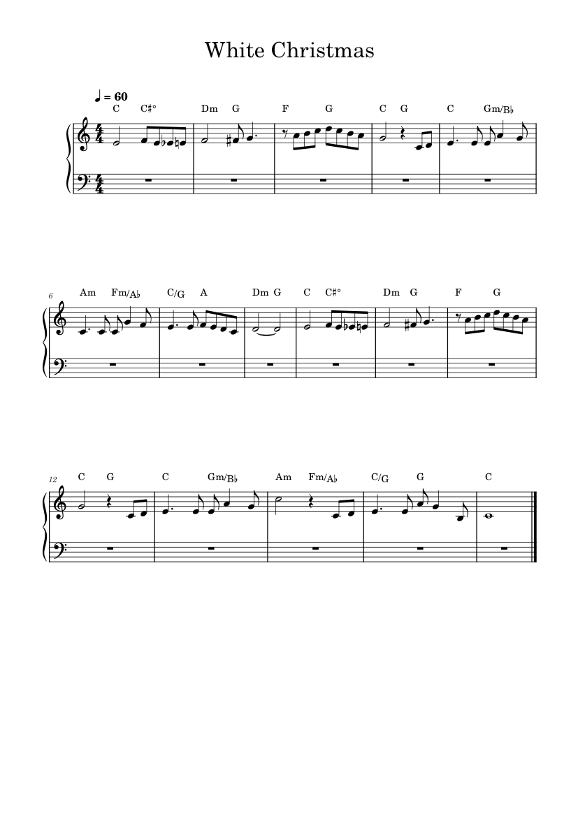 White christmas – Bing Crosby White Christmas Sheet music for Piano ...