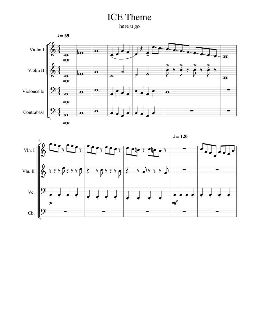 ICE Theme - piano tutorial